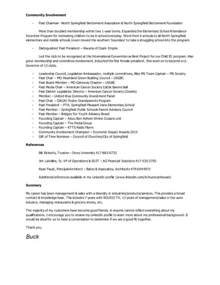 Buckley Van Hooser - Resume - Oct2016 | PDF