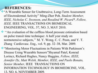 WEARABLE SENSOR FOR HUMAN ACTIVITY MONITORING | PPT