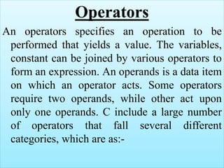 Relational operators | PPTX