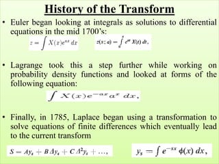 Laplace Transform | PPTX
