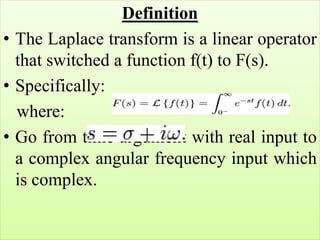 Laplace Transform | PPTX