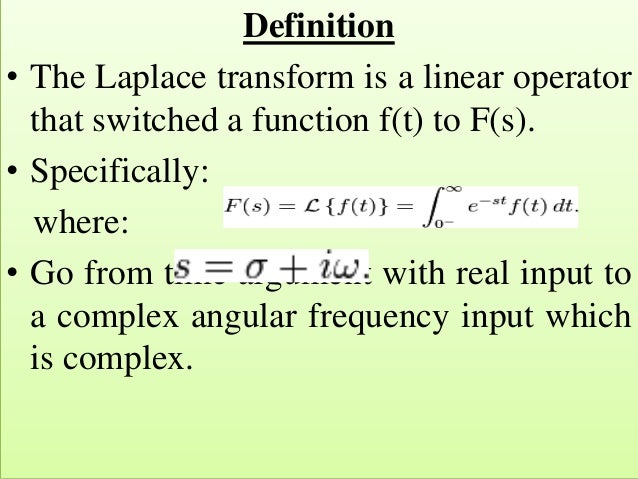 Laplace Transform