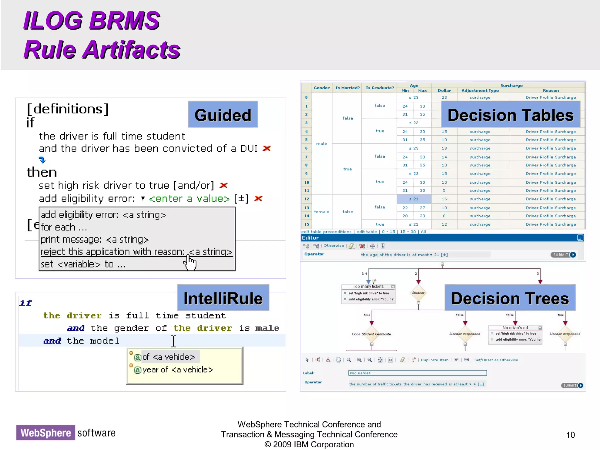 WebSphere Technical Conference 2009 : Enhancing your BPM Solution with ...