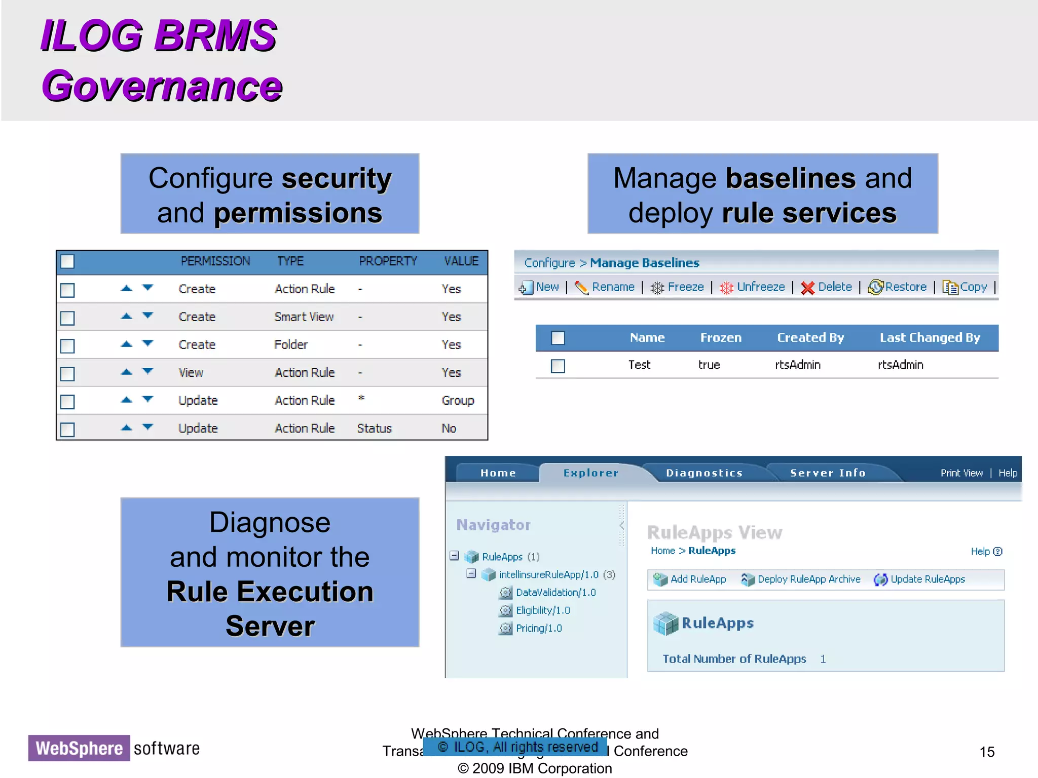 WebSphere Technical Conference 2009 : Enhancing your BPM Solution with ...
