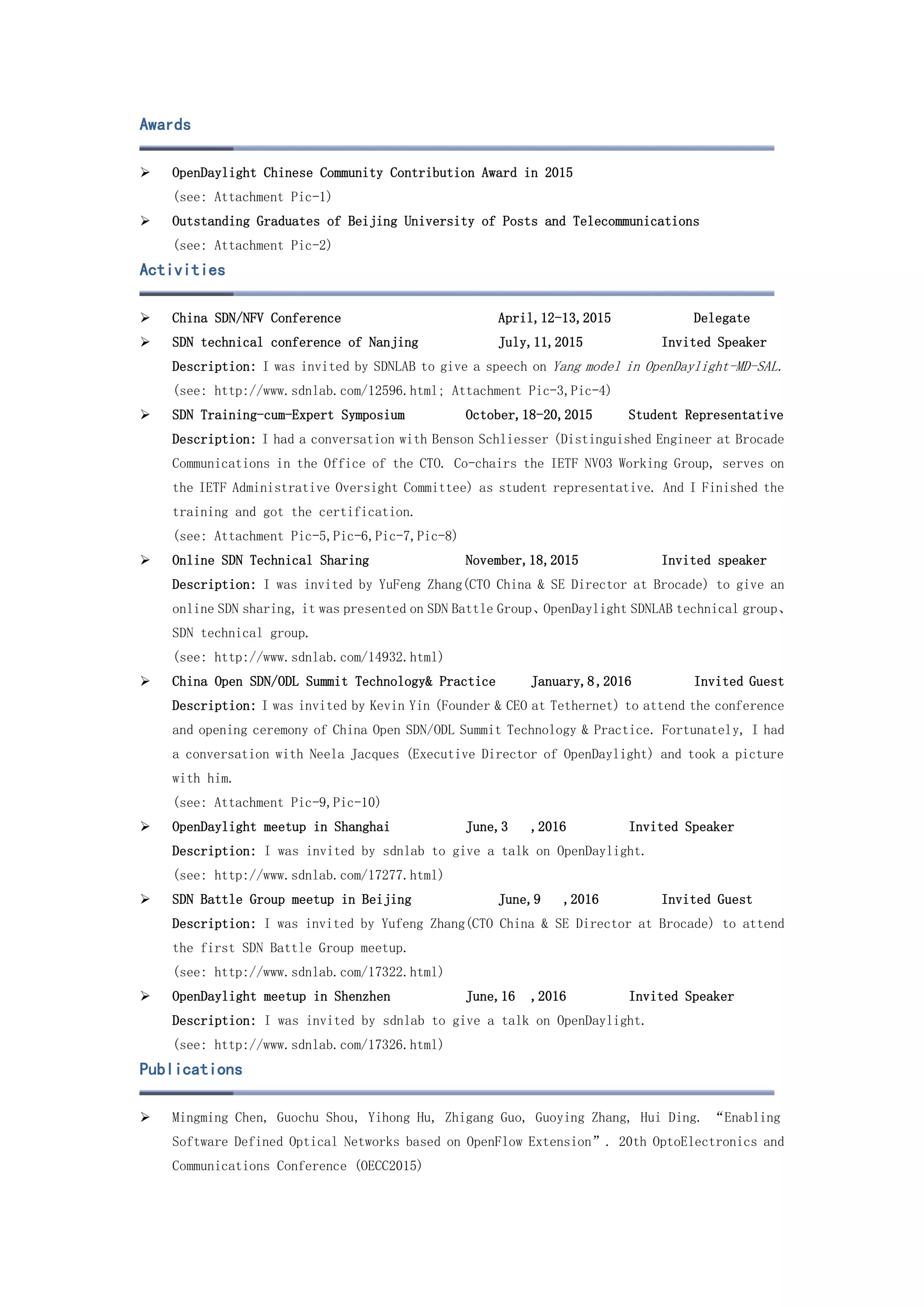Mingming Chen CV | PDF