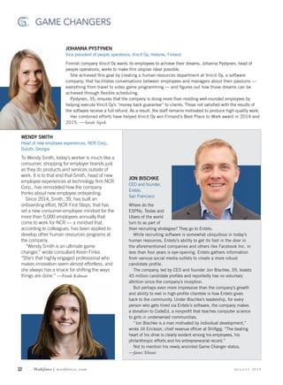 Workforce Magazine - August 2015 | PDF | Human Resources | Business