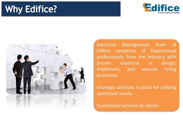 Edifice Corporate Presentation | PPT