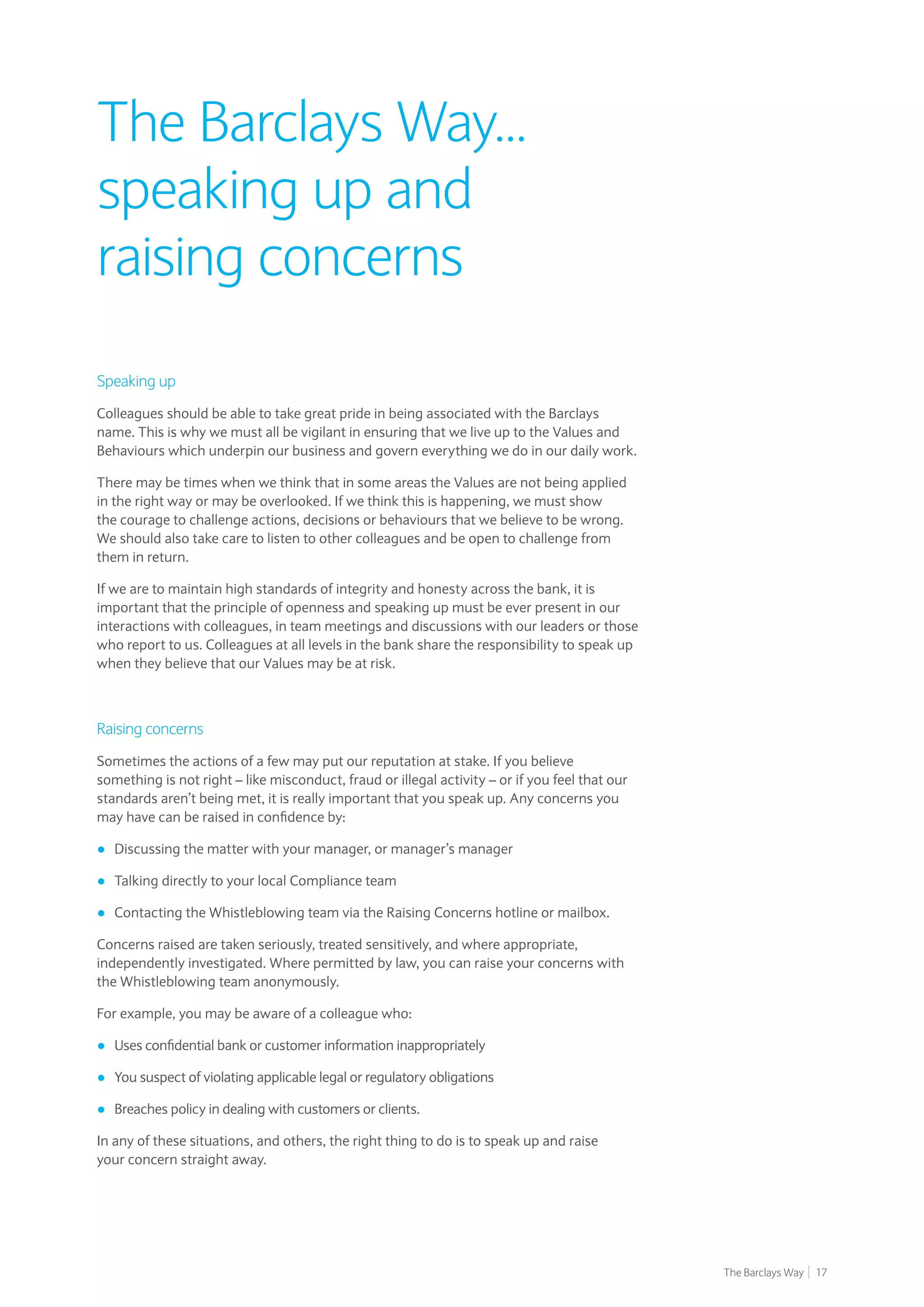 The-Barclays-Way | PDF