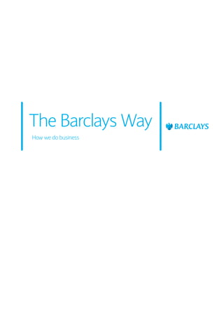 The-Barclays-Way | PDF