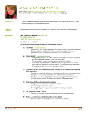 maaly Salem Zayed | PDF