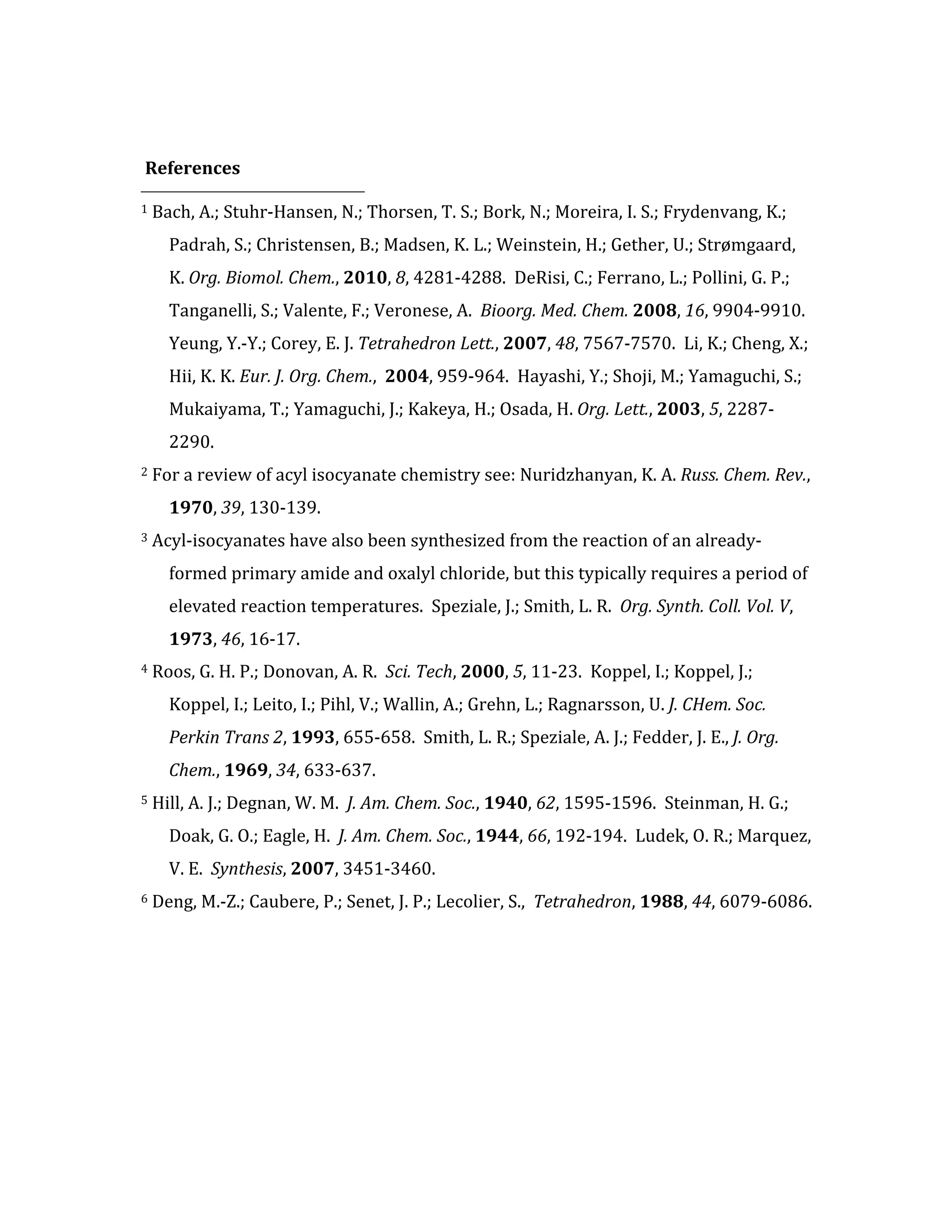 Protected Primary Amides from Acyl Isocyanates | PDF