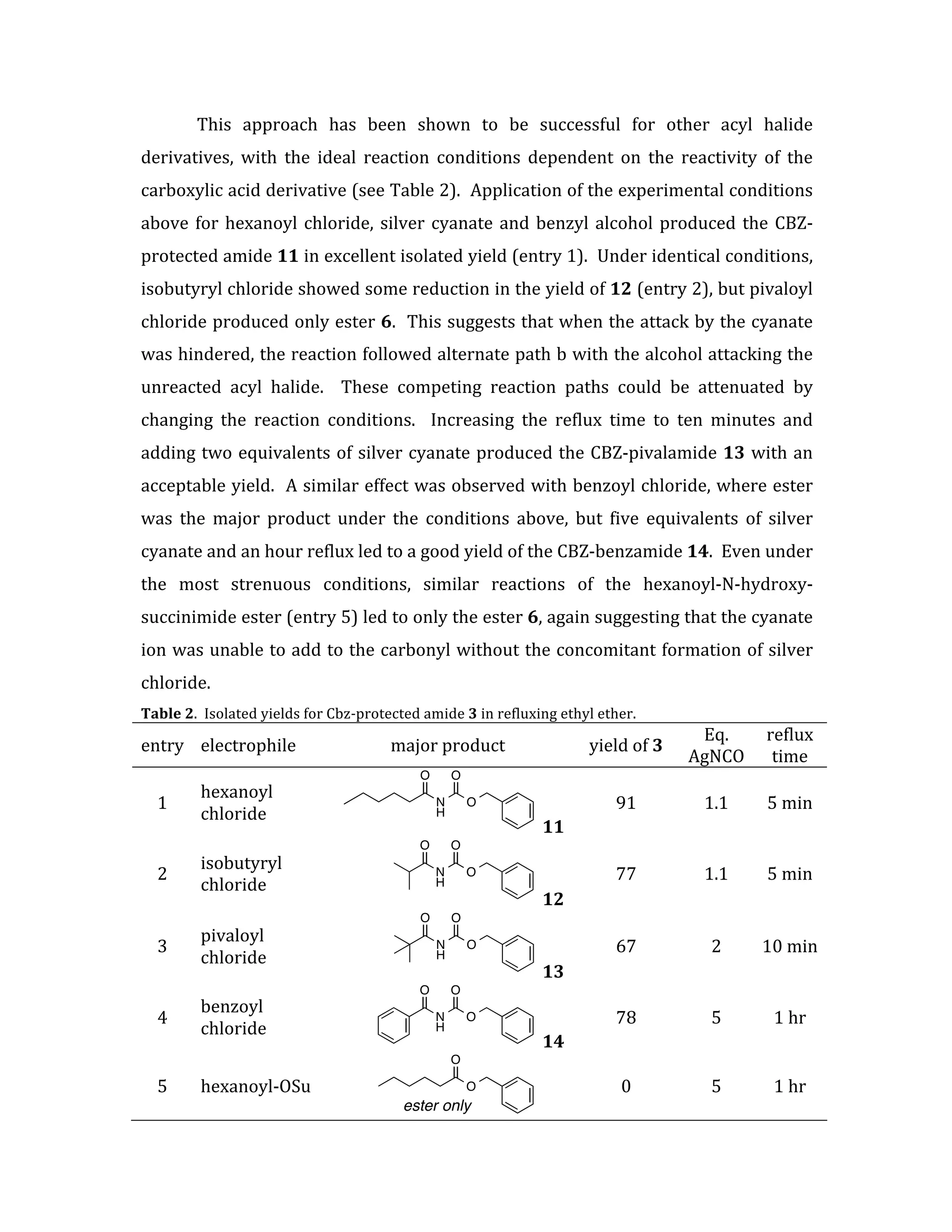 Protected Primary Amides from Acyl Isocyanates | PDF | Chemistry | Science