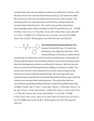Protected Primary Amides from Acyl Isocyanates | PDF