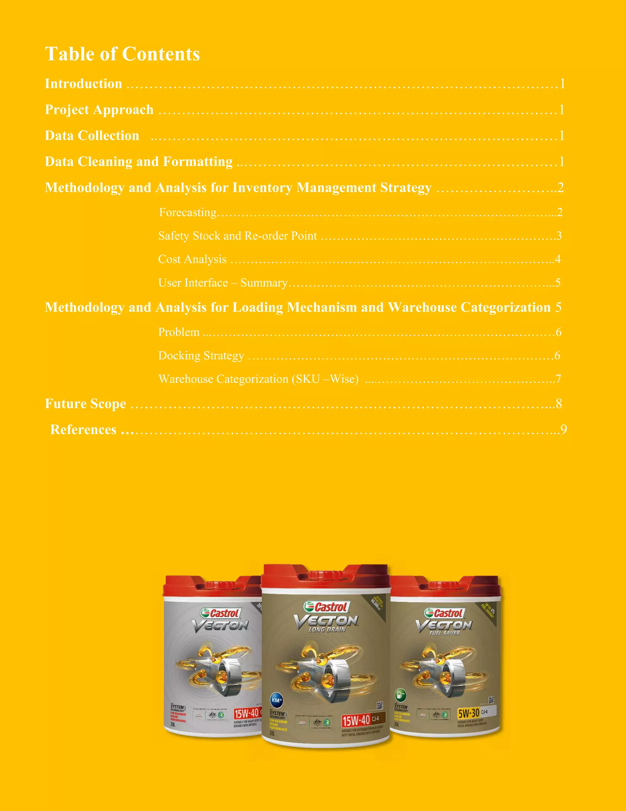 Inventory management, loading strategy and warehouse categorization | PDF