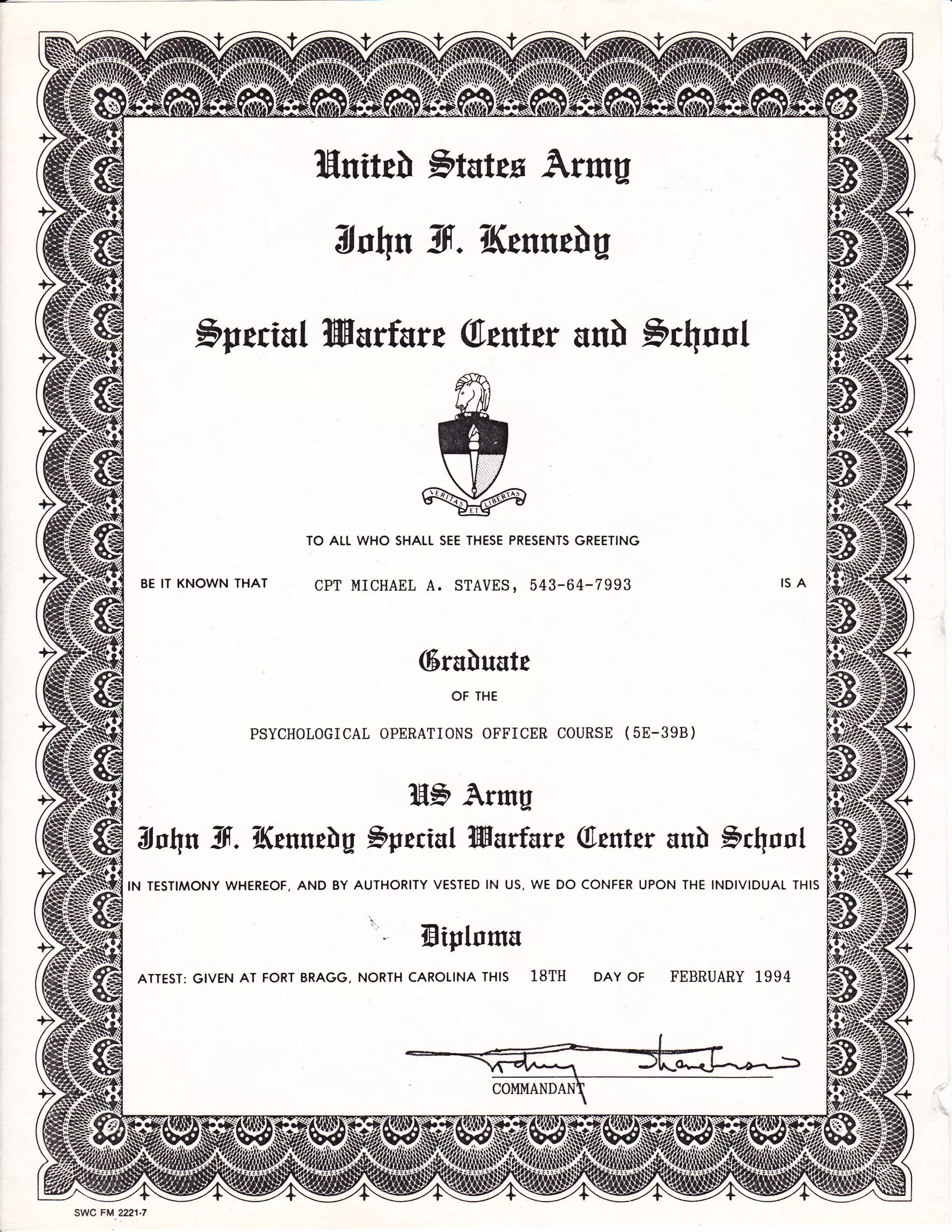 Psyop Officers Course | PDF