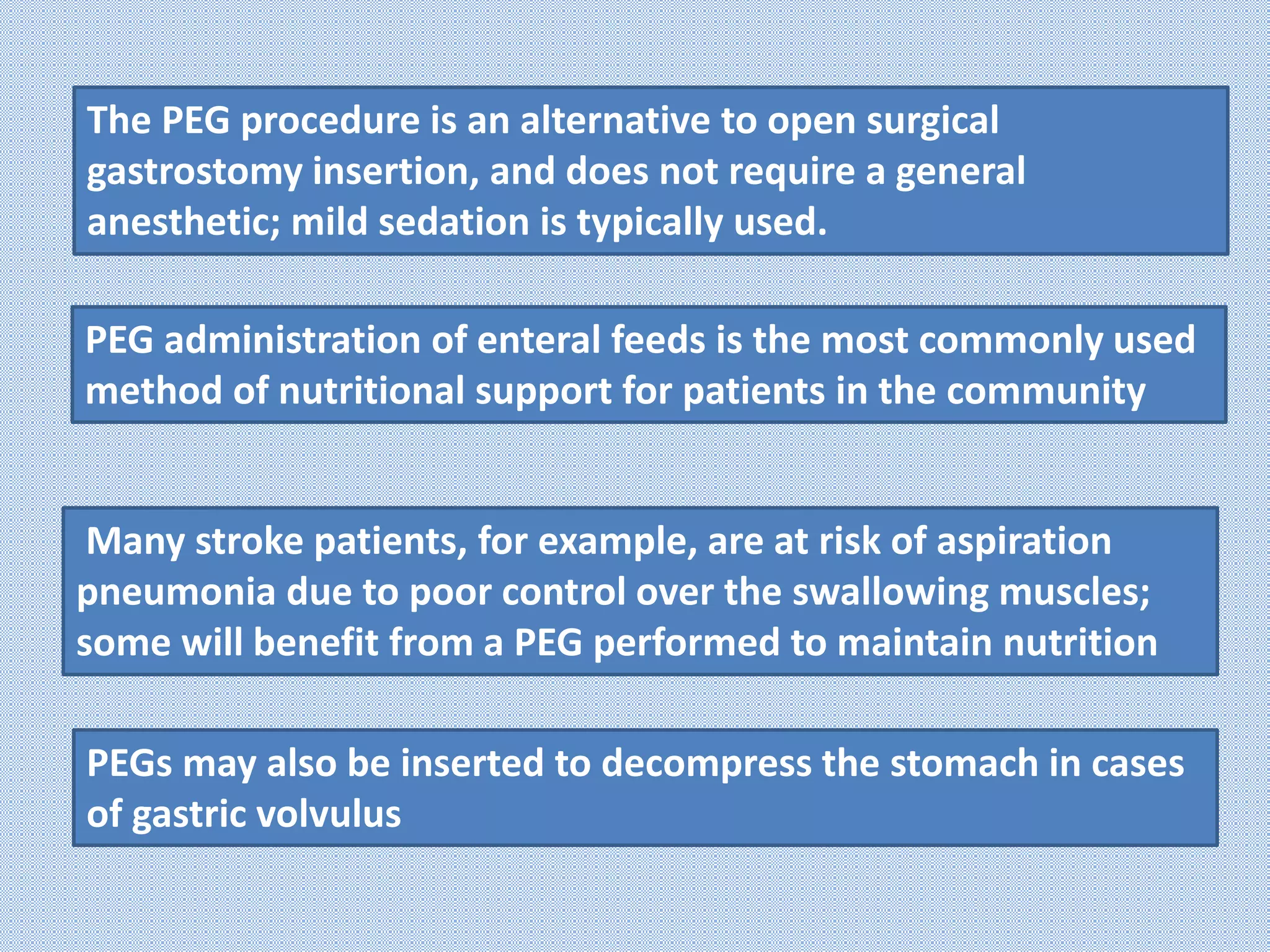 Percutaneous Endoscopic Gastrostomy | PPTX