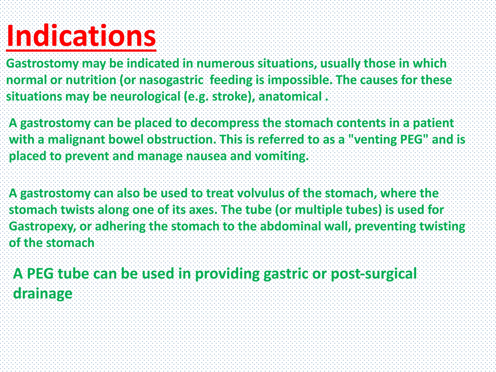 Percutaneous Endoscopic Gastrostomy | PPTX