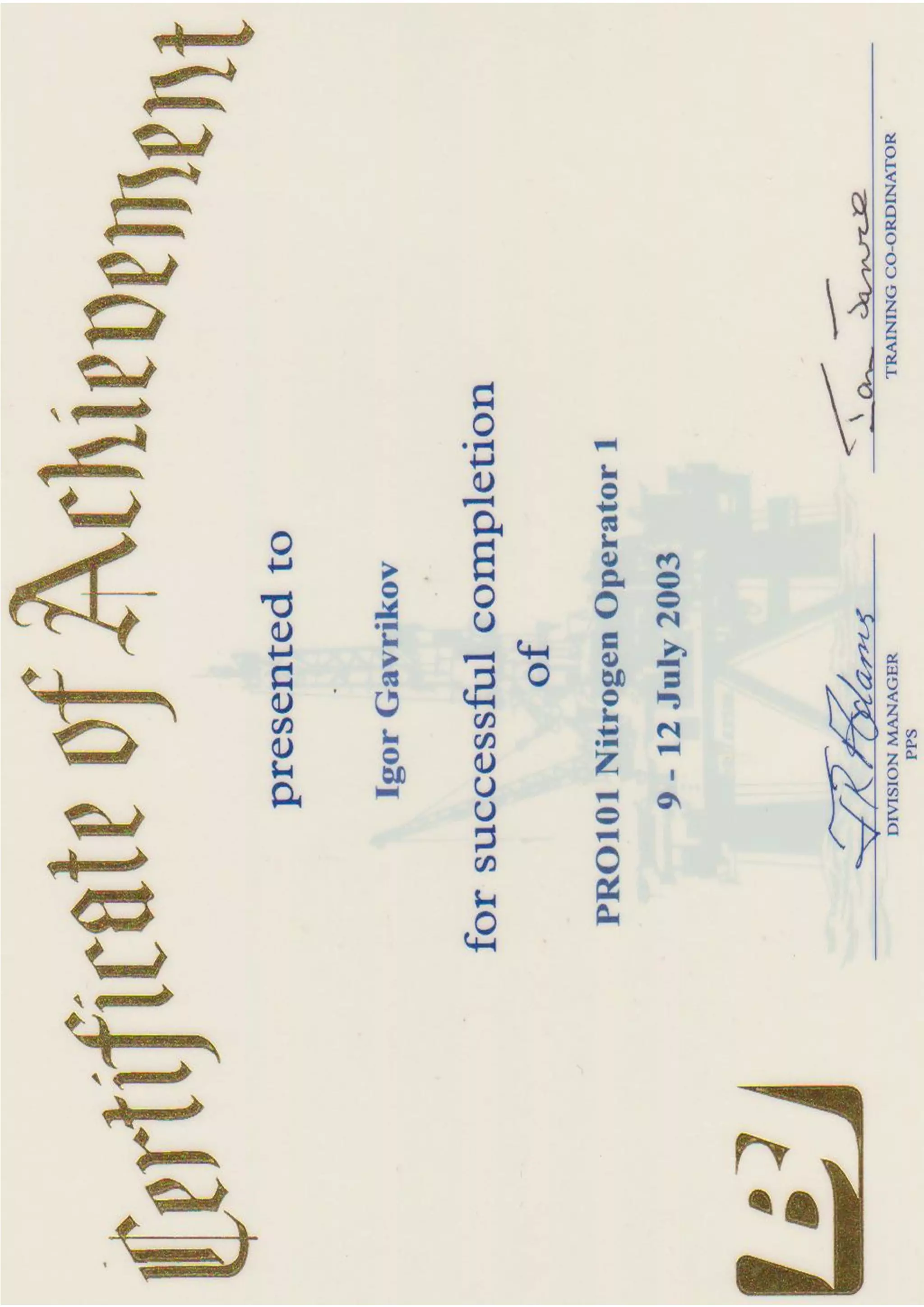 Nitrogen operator | PDF