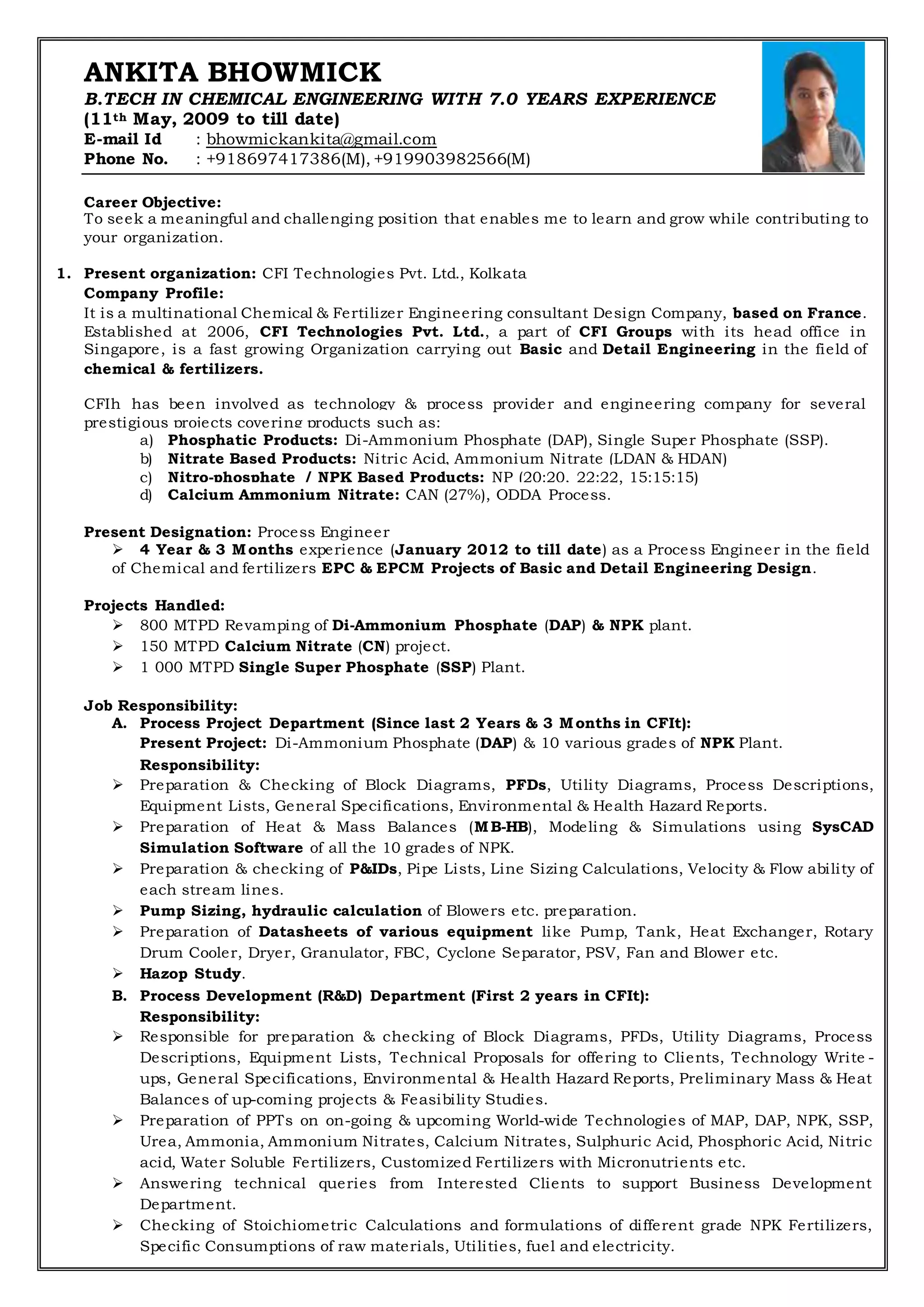 ANKITA BHOWMICK RESUME | DOCX