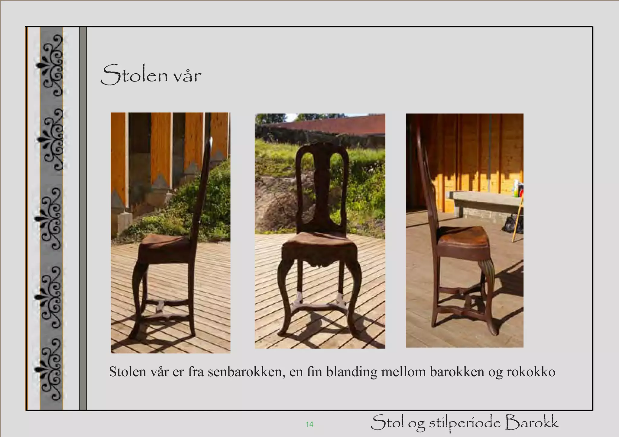 Stol og Stilhistorie | PDF