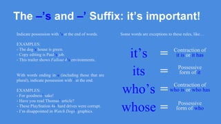 Throwing Digital Sheep Writing Guide (slideshow for volunteer website ...