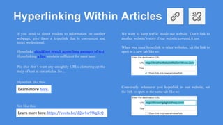 Throwing Digital Sheep Writing Guide (slideshow for volunteer website to improve writing quality ...