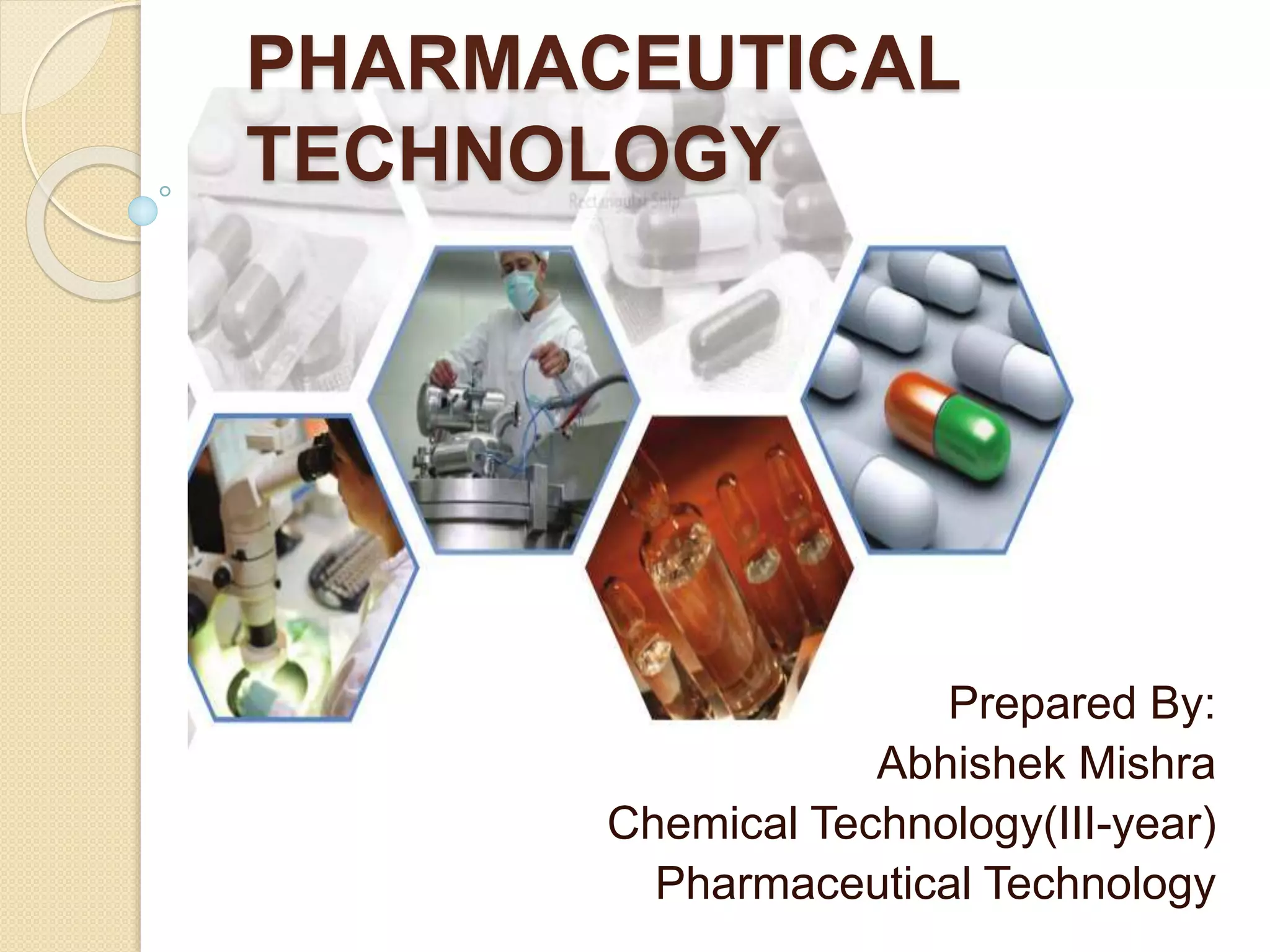 Seminar (Pharmaceutical Technology) | PPTX