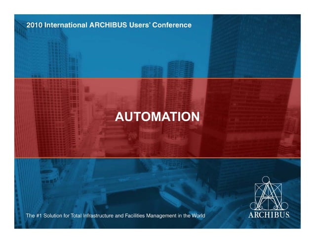 ARCHIBUS Preventive Maintenance | PPT