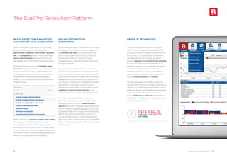 StatPro Revolution Brochure 2015 (1) | PDF | Cloud Computing | Internet