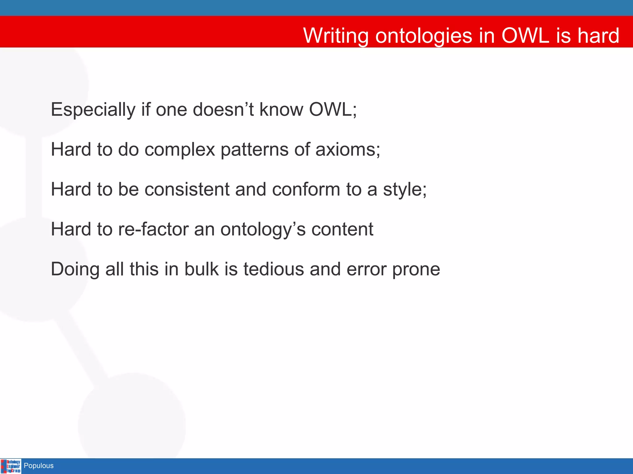 Spreadsheets to OWL | PPT