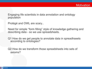 Spreadsheets to OWL | PPT