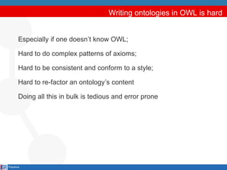 Spreadsheets to OWL | PPT