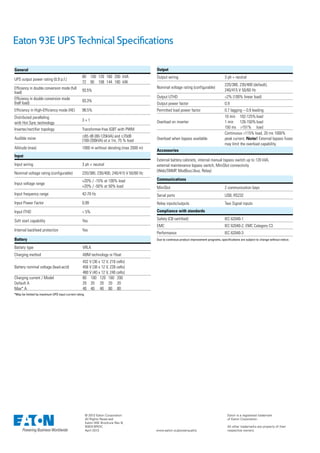 Eaton_93E_Brochure_Rev_B_LOW | PDF