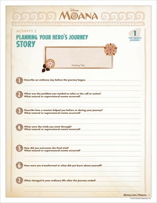 Moana Educator's Guide | PDF