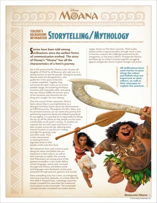 Moana Educator's Guide | PDF