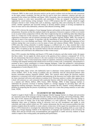 Lexical Repetition and Written Text’s Unity from Gender Perspective: A ...