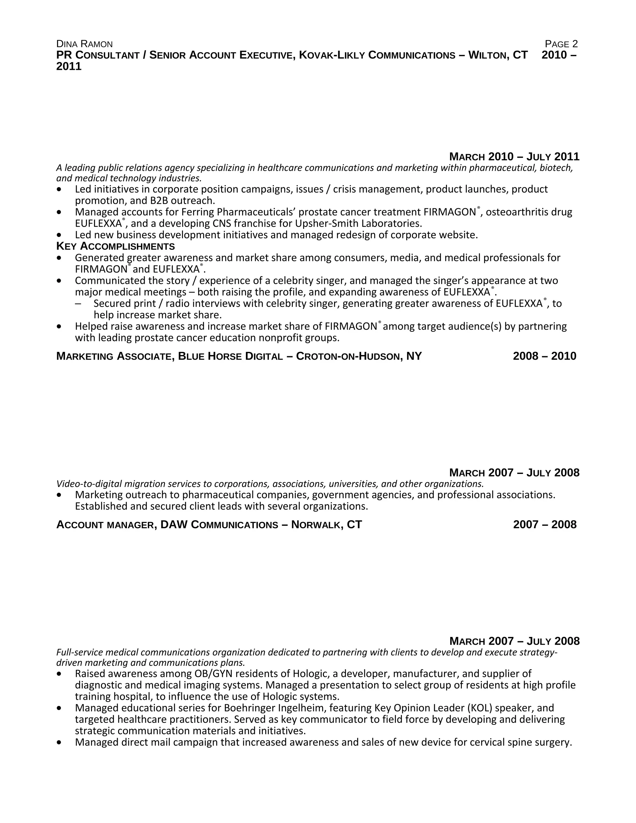 Ramon, Dina RESUME 04 2016 | DOC