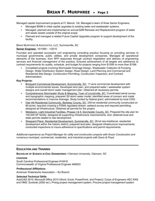 Resume.Brian Murphree | DOC