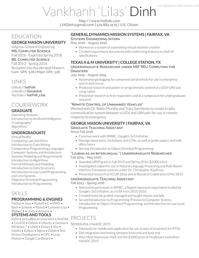 resume | PDF | Programming Languages | Computing