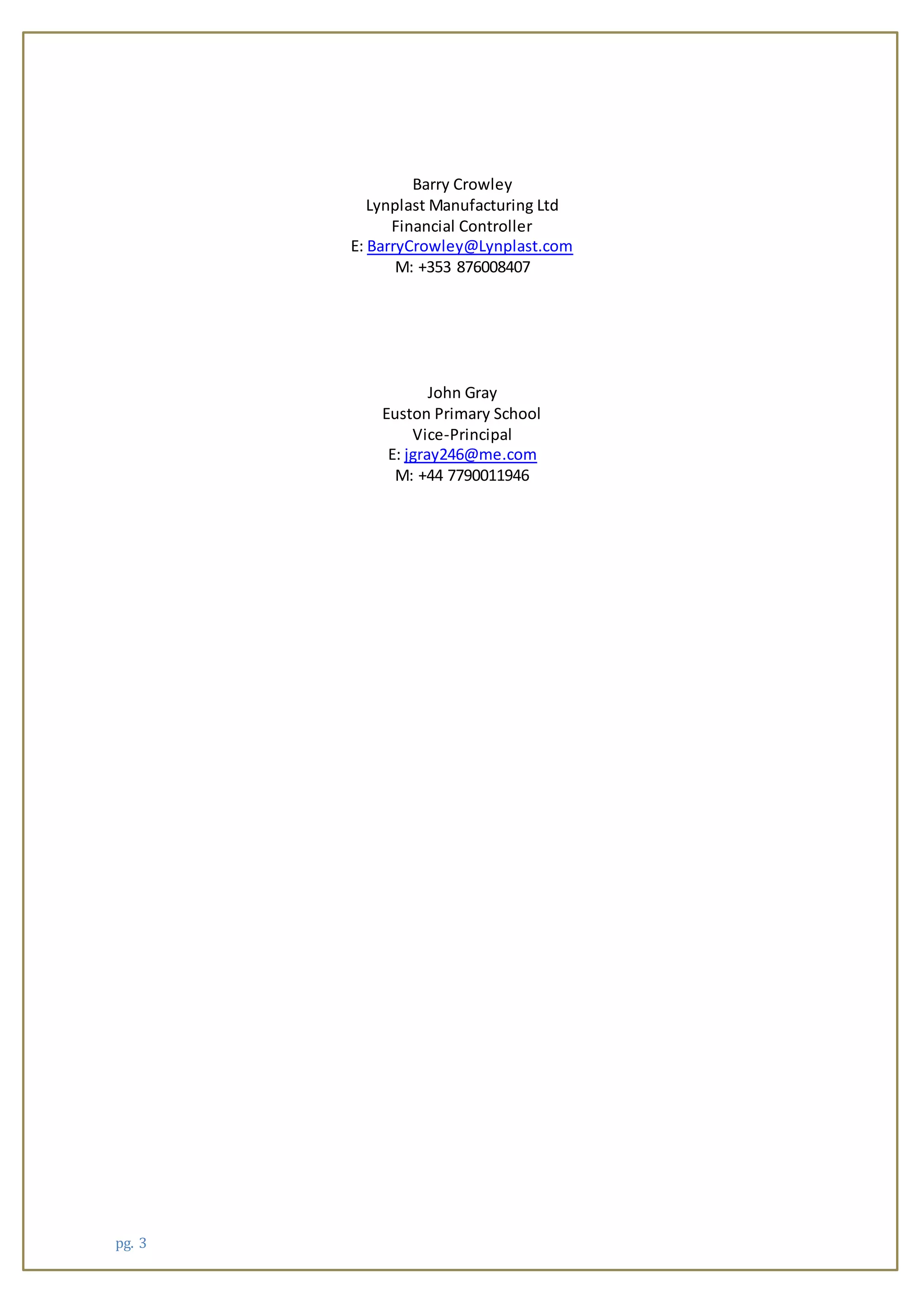 Jason Lynch CV 2016 | DOCX