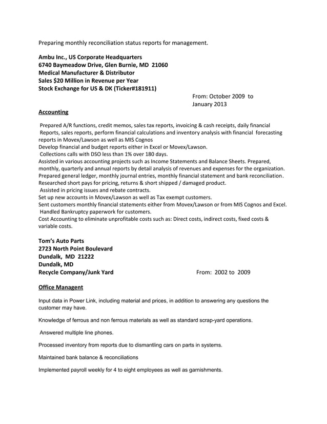 KIM'S RESUME | PDF
