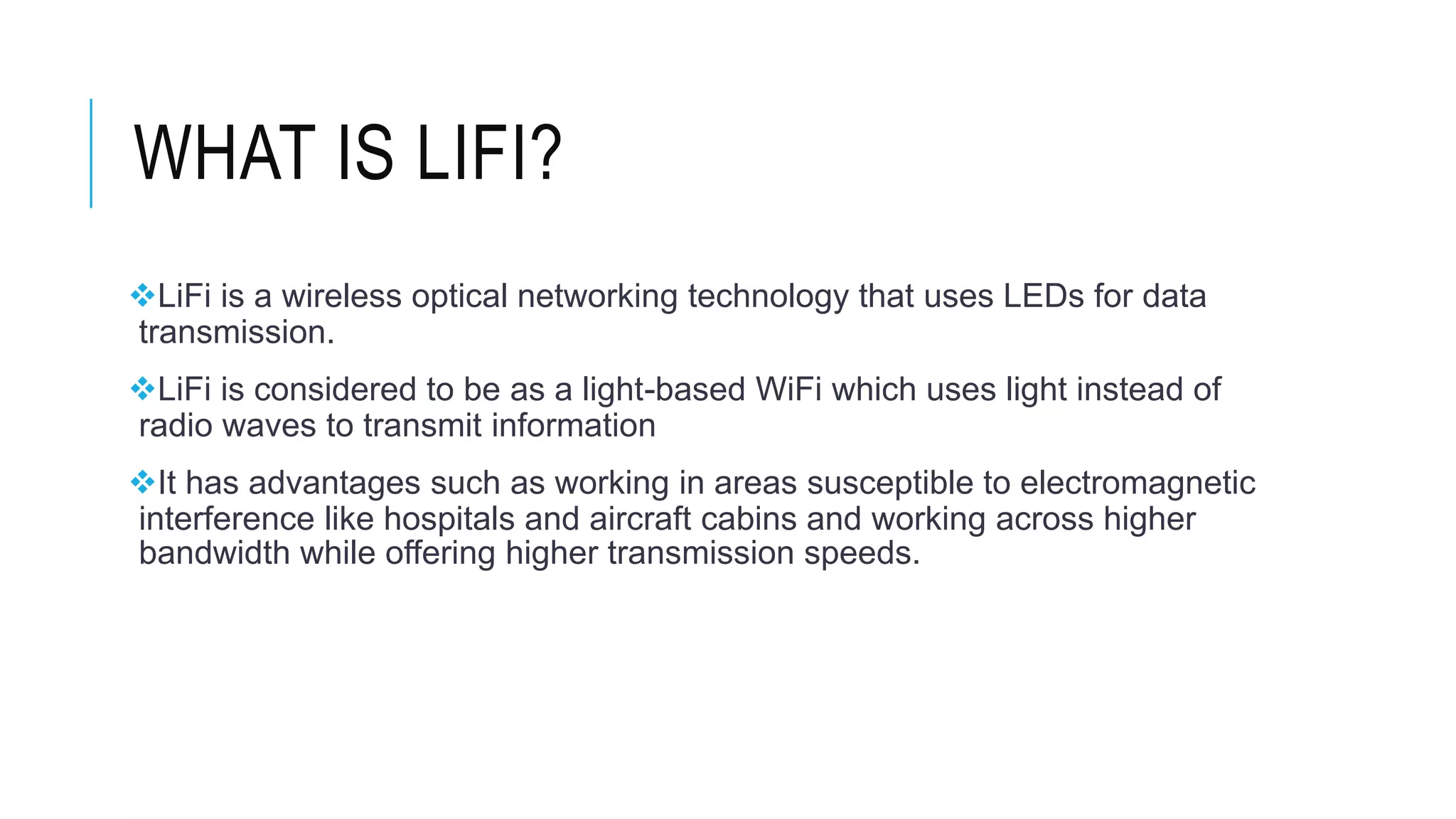 LIFI by Peeyush Mishra | PPT