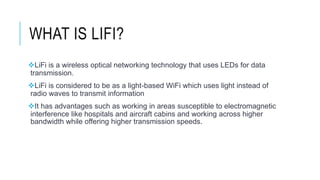 LIFI by Peeyush Mishra | PPT