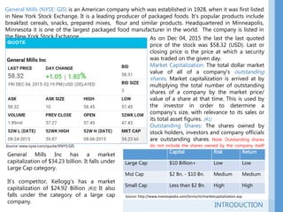 Financial Statement Analysis - General Mills | PPT