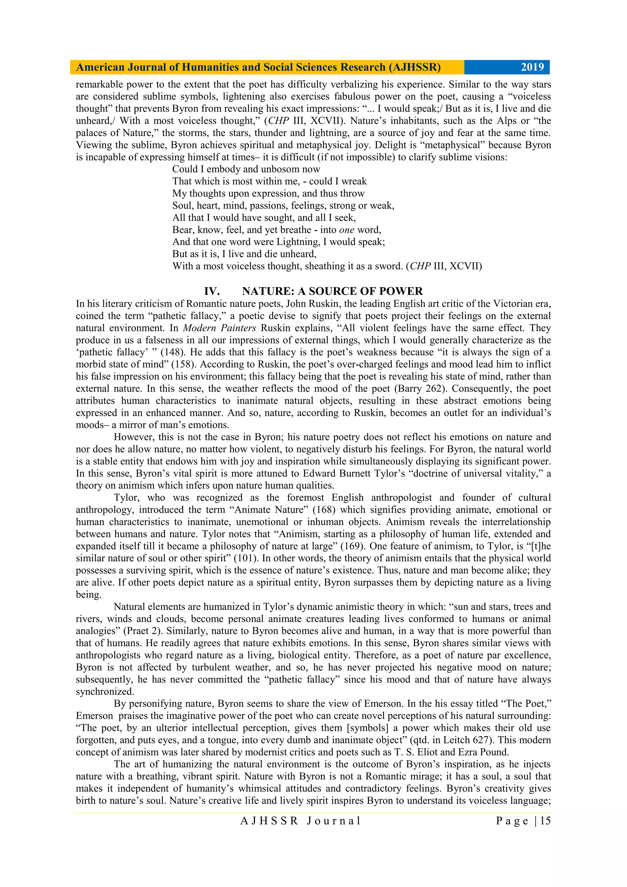 As Nature Intended–Byron’s Vital Spirit | PDF