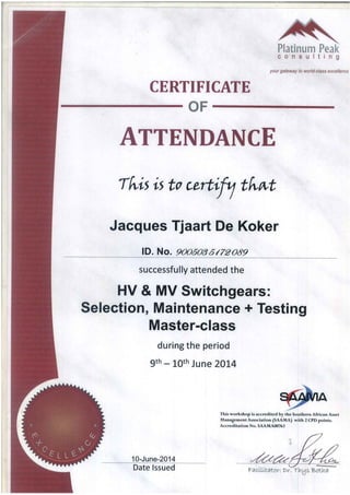 Coloured HV and MV Switchgears Master Class | PDF