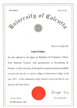 College Degree (CU) | PDF