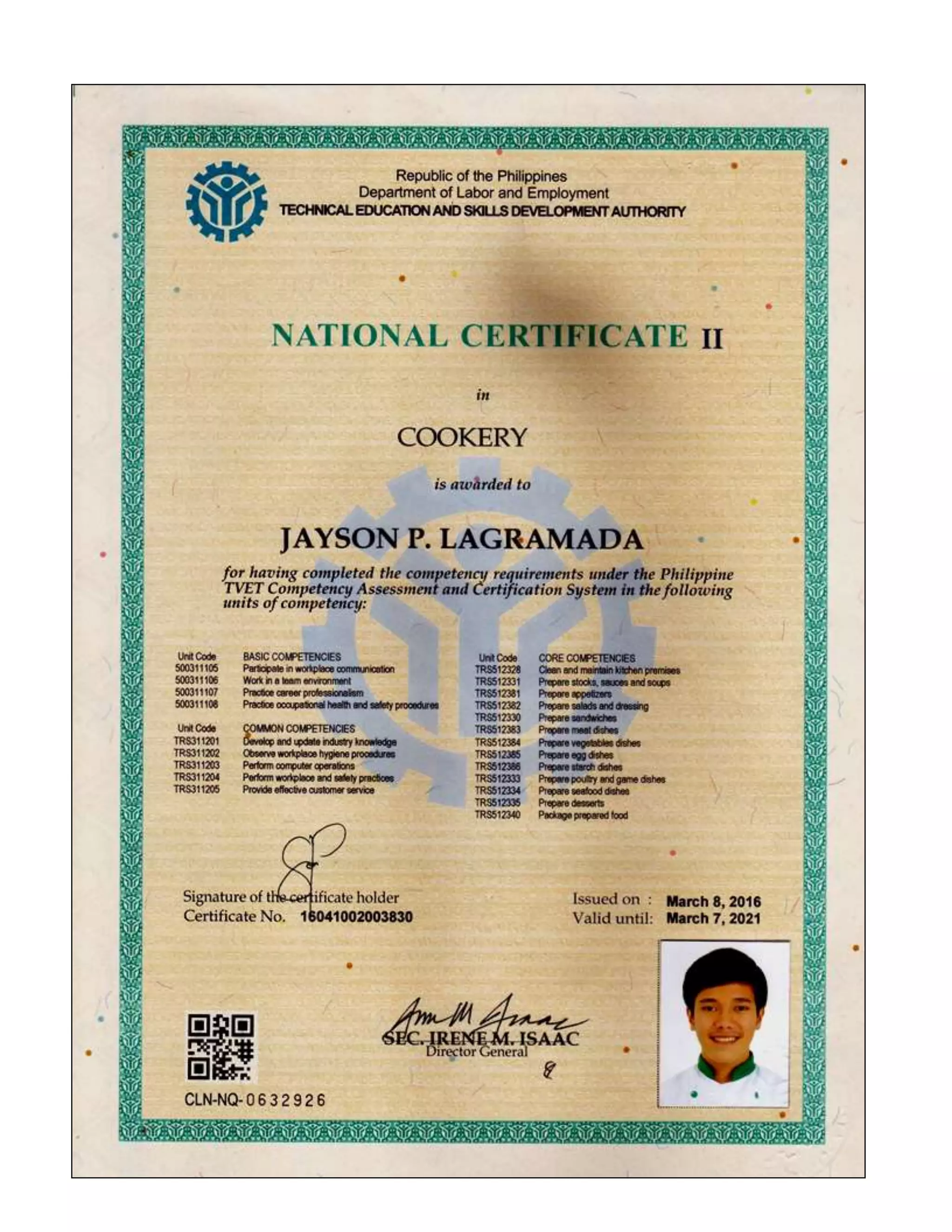 JAYSON P. LAGRAMADA- RESUME | DOCX