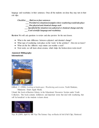 Science Lesson Revised | PDF