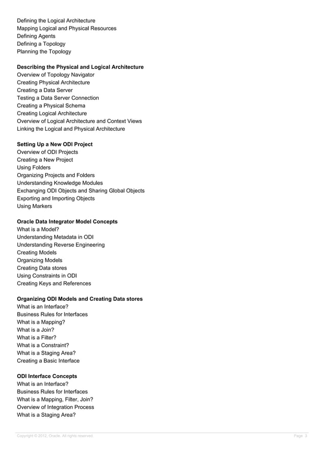 Oracle Data Integrator 11g Integration And Administration Pdf